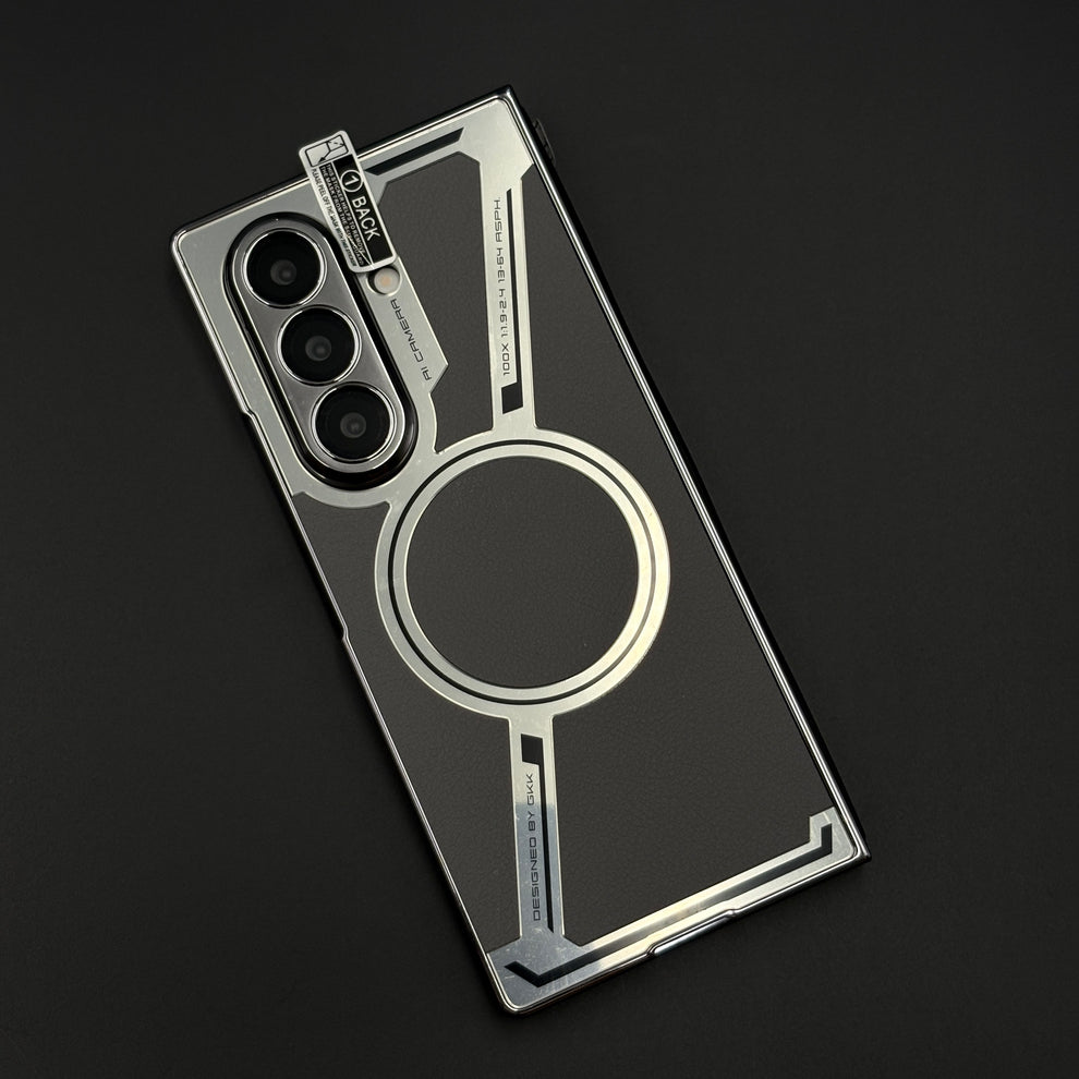 Samsung Galaxy Z Fold 6 Luxury Electroplated Magnetic Magsafe Case ...