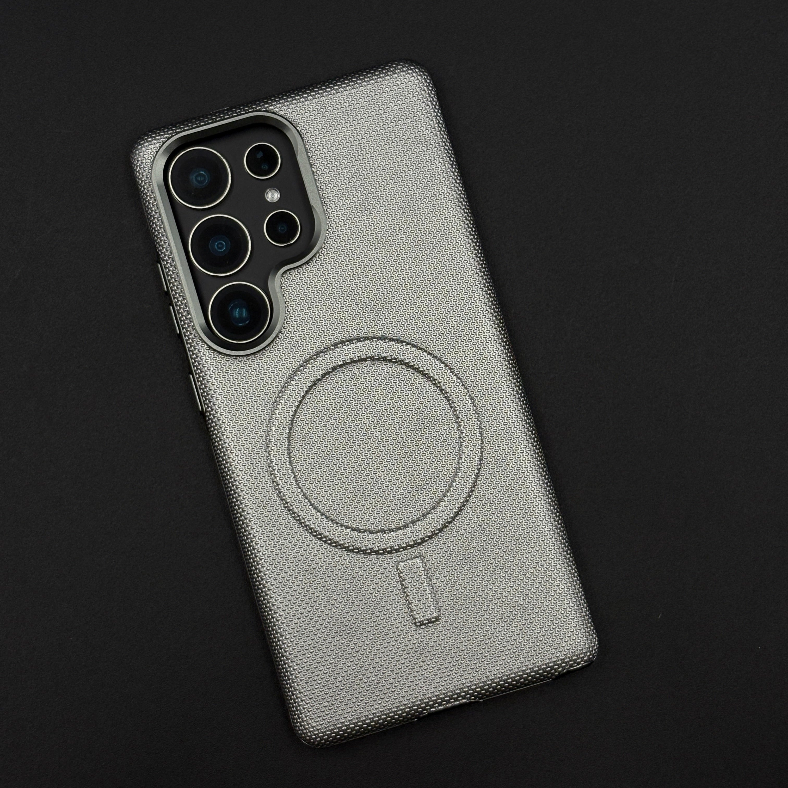Textile Fabric MagSafe Case for Samsung Galaxy S24 Ultra | Stylish & P ...