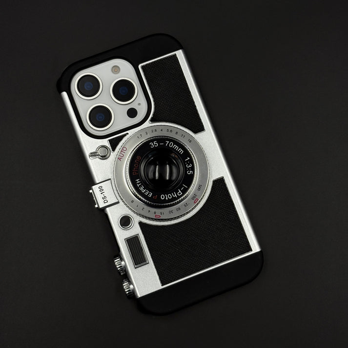 3D Vintage Camera Case for iPhone 15 Series | Retro Designer | Detacha ...