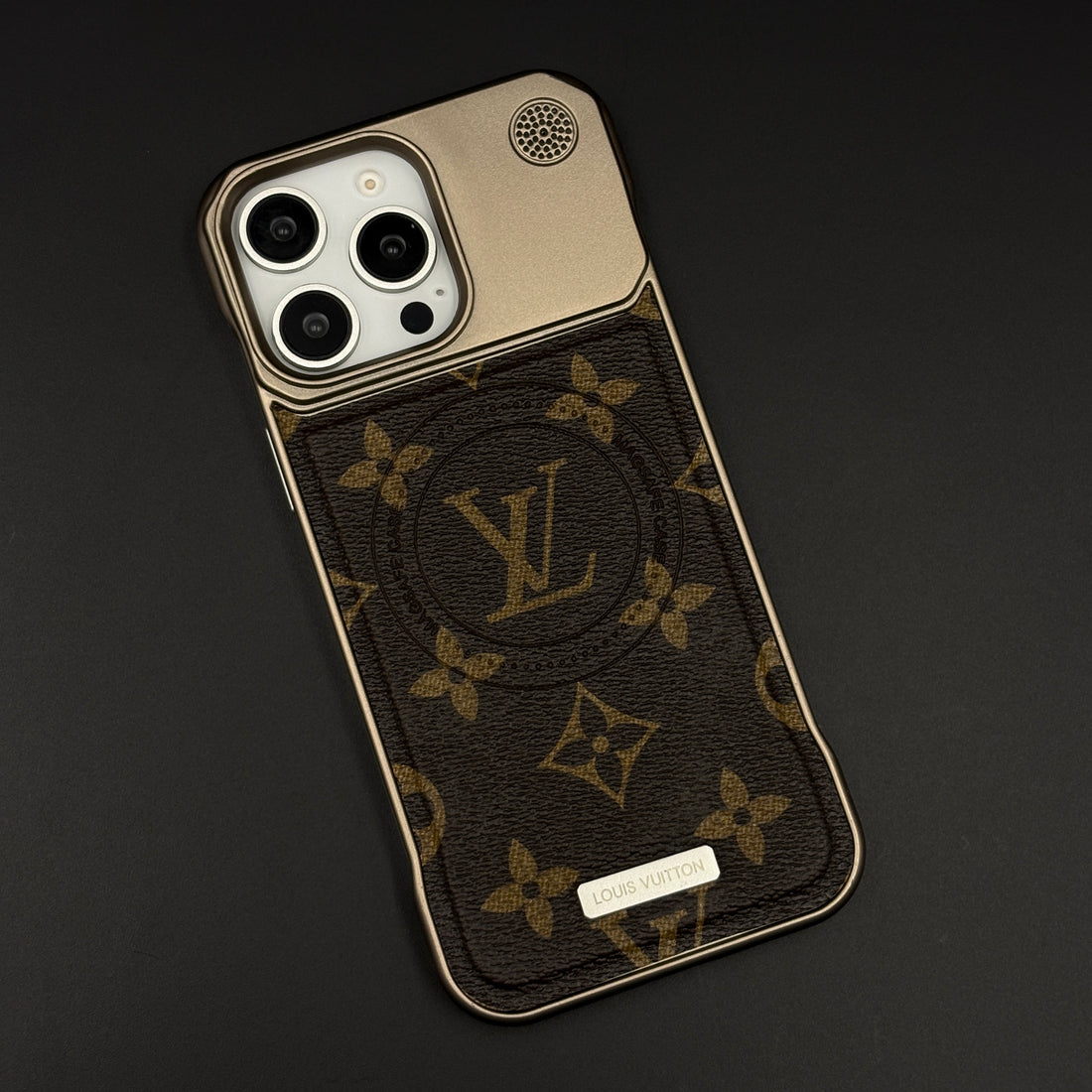 Luxury Branded Leather Fabric Mobile Case for iPhone 16 Pro | Premium ...