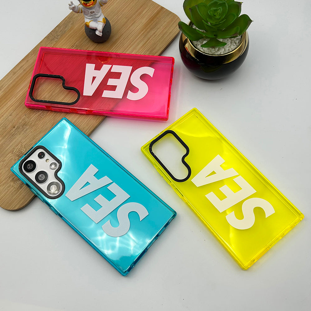 Samsung Galaxy S23 Ultra Neon Sea Silicone Case Cover – Season Made