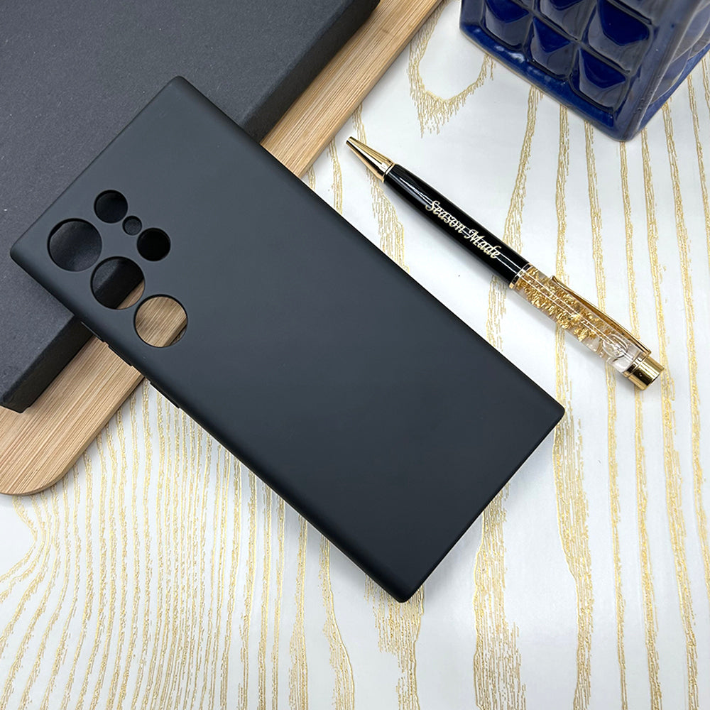 Samsung Galaxy S23 Ultra Soft Silicone Case Cover With Camera Protecti ...