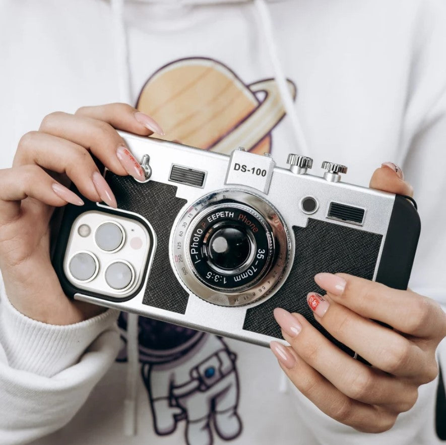 3D Vintage Camera Case for iPhone 15 Series | Retro Designer | Detacha ...