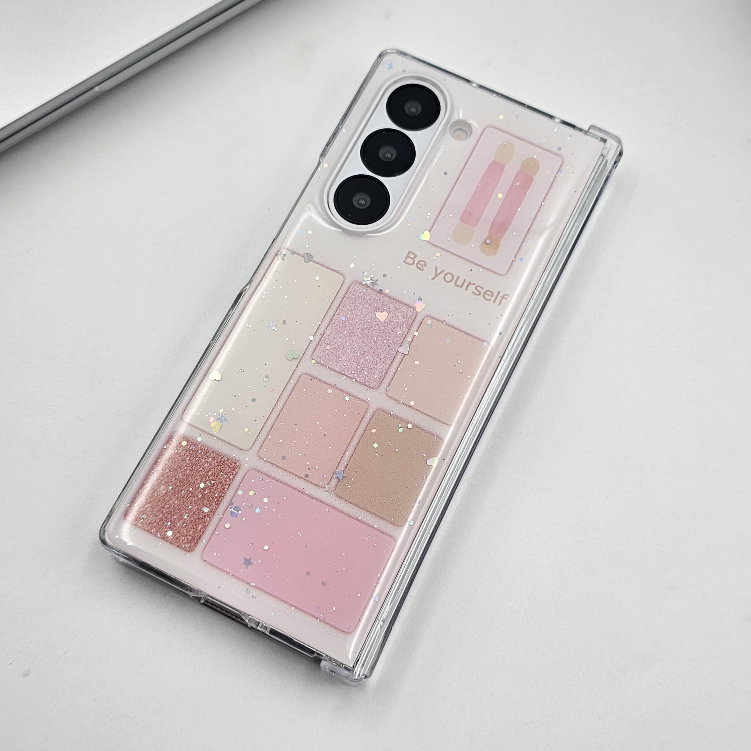 Samsung Galaxy Z Fold 6 Makeup Blocks Glitter Case – Season Made