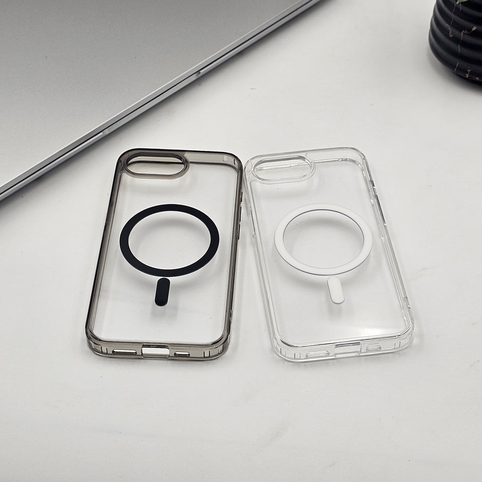 iPhone 16E Crystal Clear Magnetic Magsafe Transparent Case – Season Made
